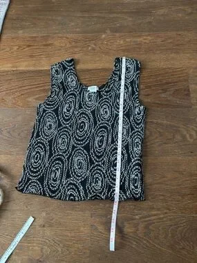 Vintage | Tops | Vintage Y2k Nicole Accordion Circle Spiral Pattern ...